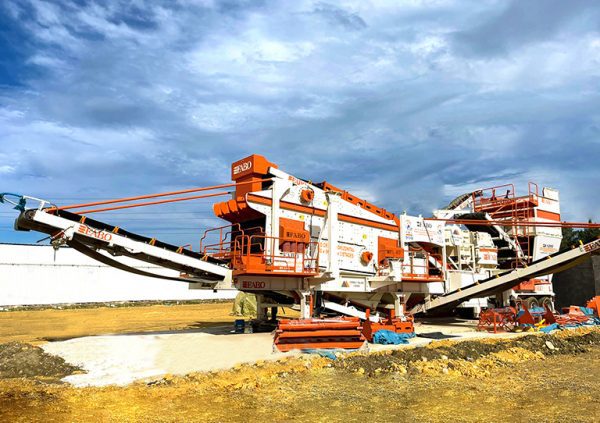 MVSI-1000 Portable Vertical Shaft Impact Crusher | FABO