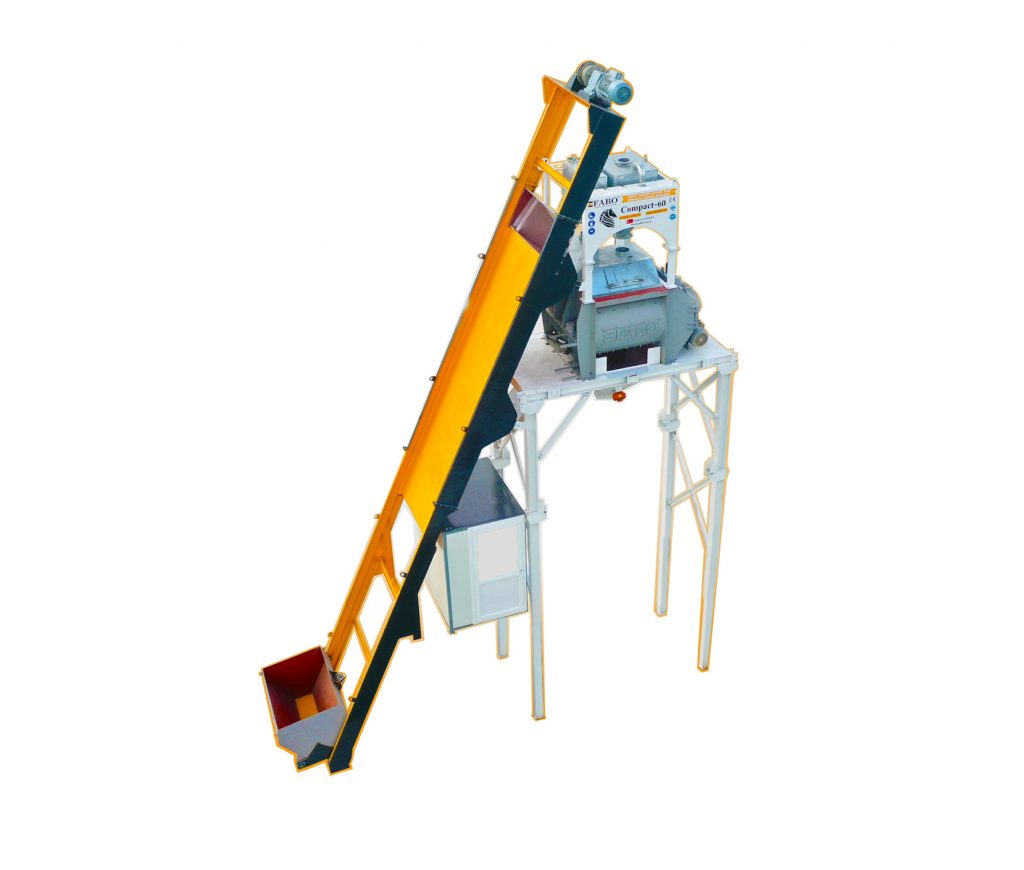 COMPACT-60 Bucket Type Concrete Batching Plant | FABO